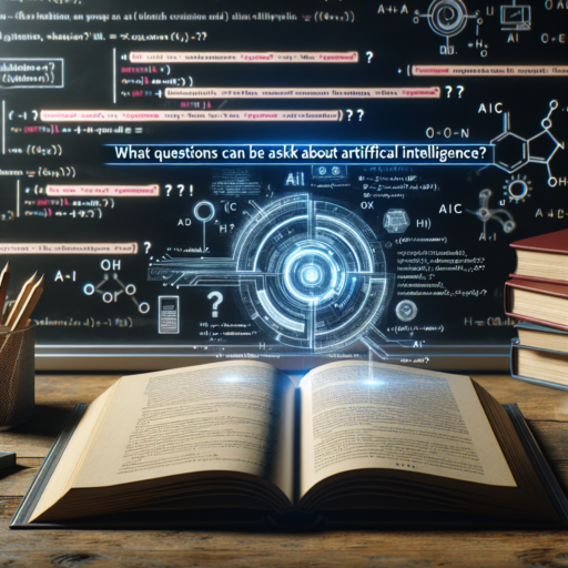 ℹ ¿Qué preguntas se pueden hacer sobre la inteligencia artificial? ️